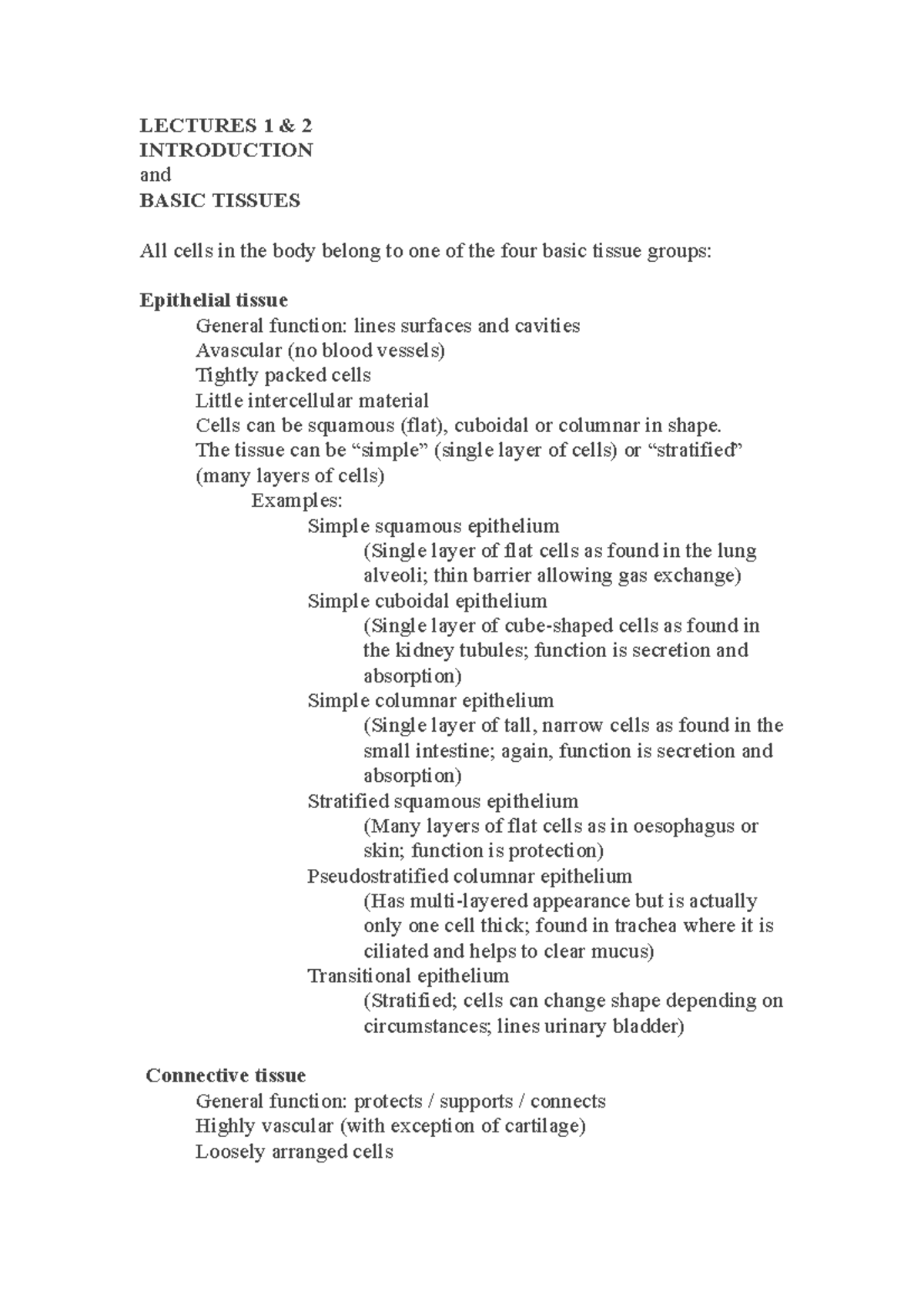 Lecture Outlines (Lects 1-2) - LECTURES 1 2 INTRODUCTION and BASIC ...