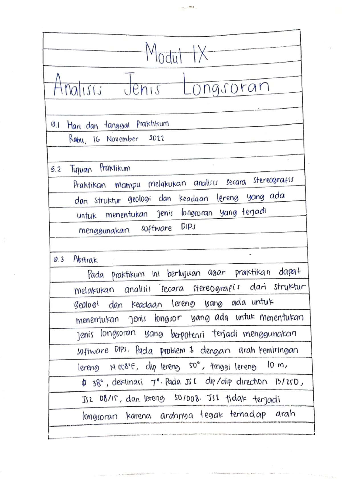 Geoteknik Tambang - Analisis Jenis Longsoran - Studocu