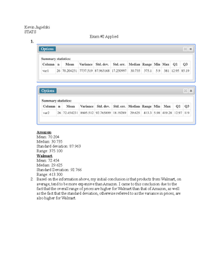 Principles of Statistics Group Assignment 2 - Sara Jones Mia Zacher Sam ...