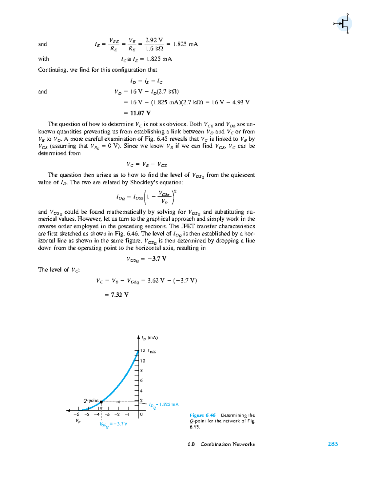 EDC Boylested-4 - Complete notes on depletion type MOSFETs - and IE V R ...