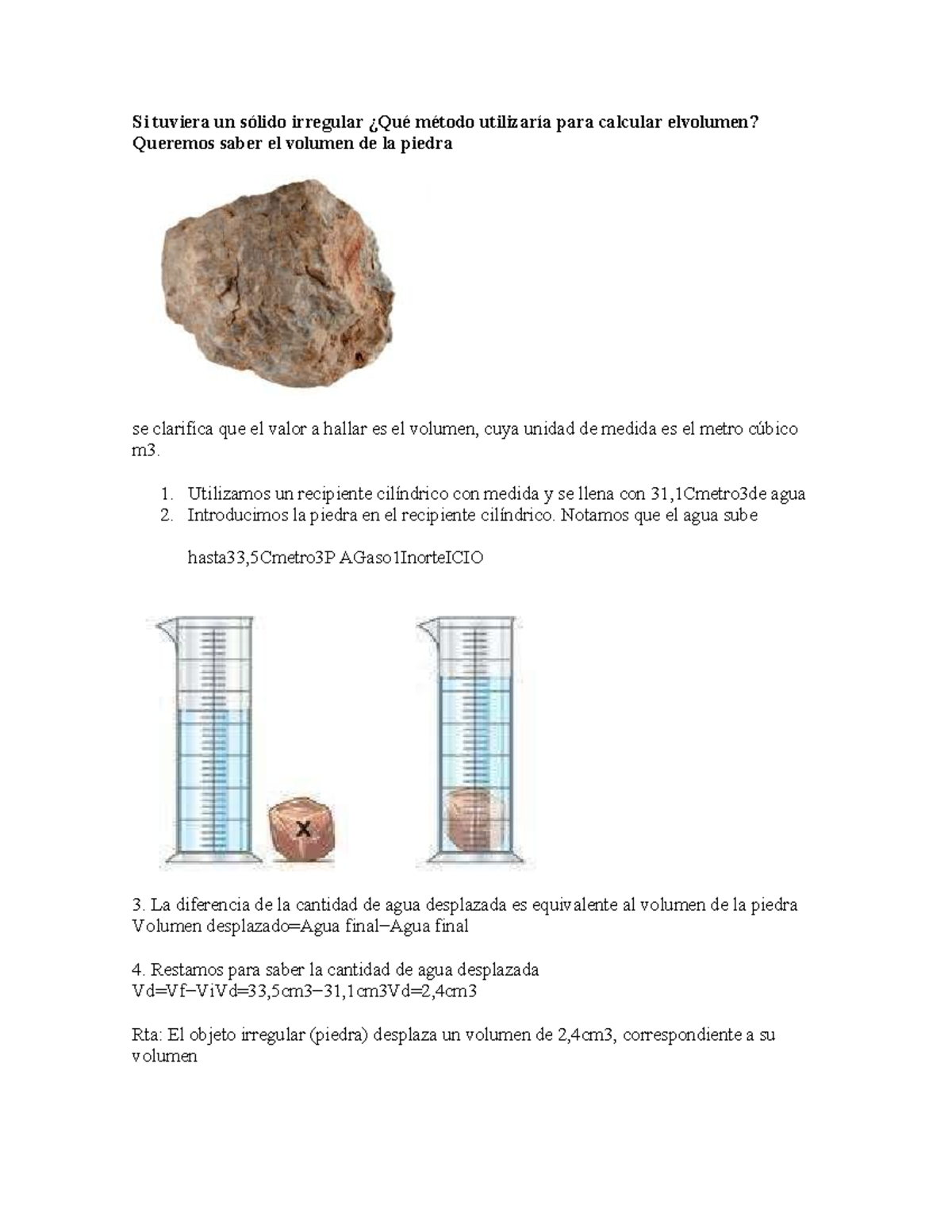 algoricmo 7664d28db1a1ab5 - Si tuviera un sólido irregular ¿Qué método ...