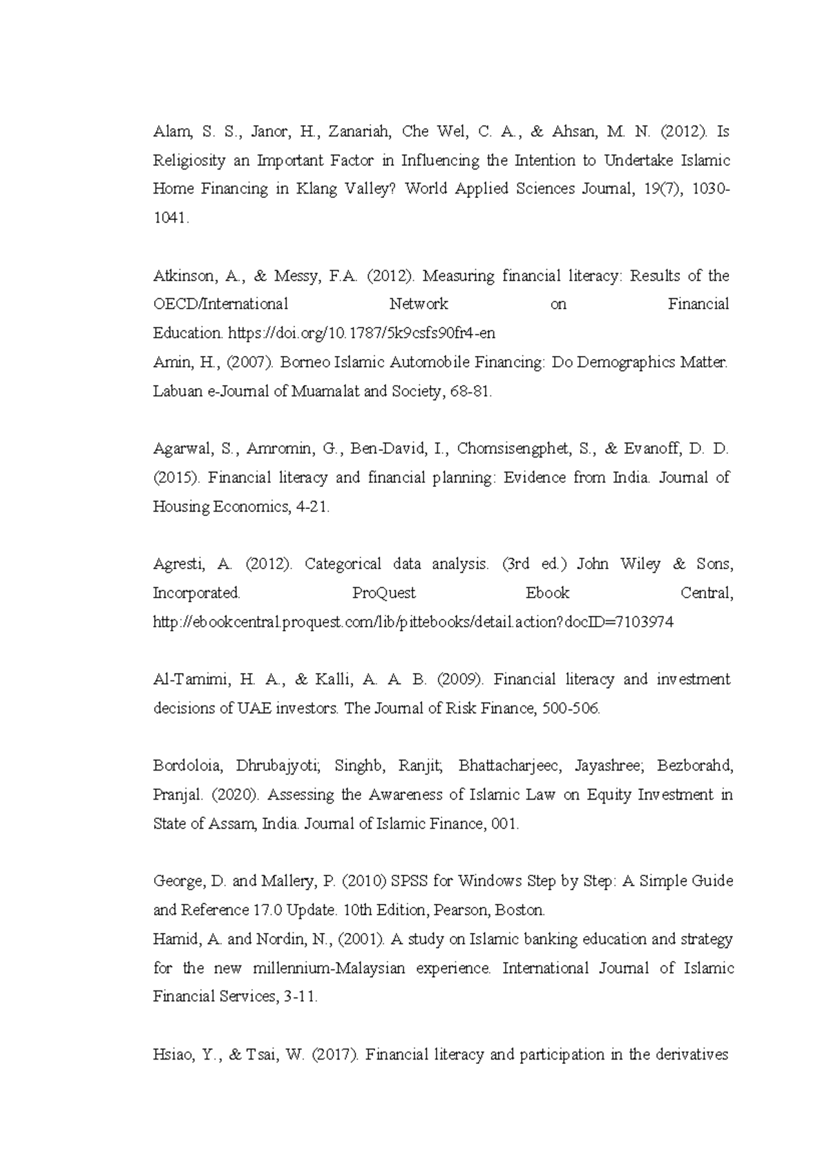 Alam - islamic - Alam, S. S., Janor, H., Zanariah, Che Wel, C. A ...