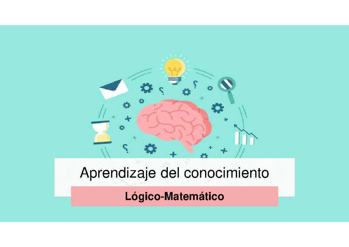 1. Aprendizaje del conocimiento lógico-matemático - Aprendizaje del ...