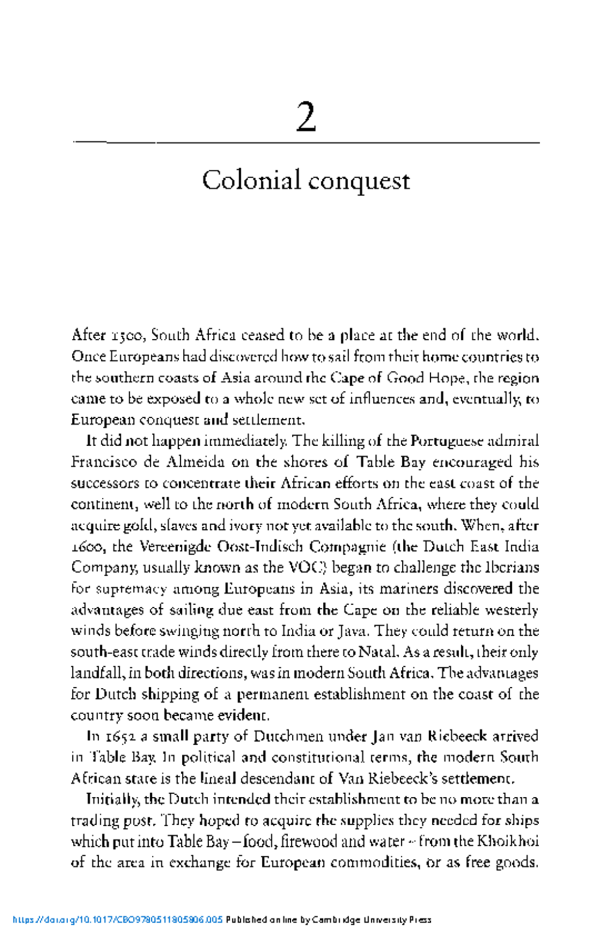 Colonial-conquest - Summary Politics - 2 Colonial conquest After 1500 ...