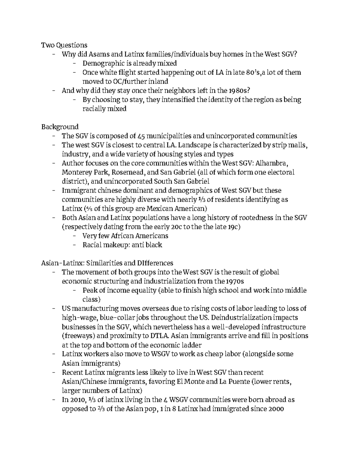 Chengs Next Door - Professor Julia Lee - ASAM 52 Lecture Notes - Two ...