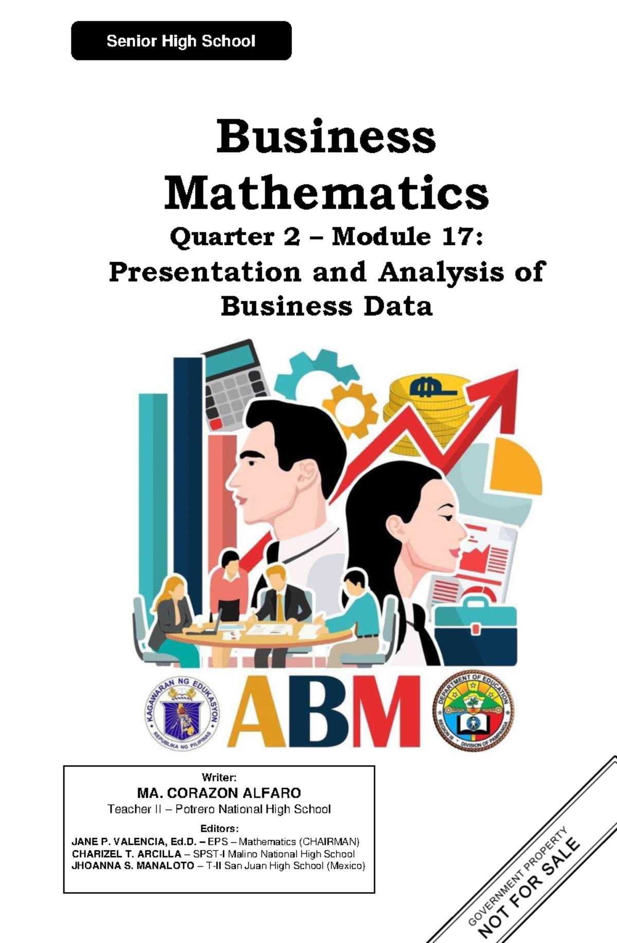 Business Mathematics Module 17 Presentation and Analysis of Business ...