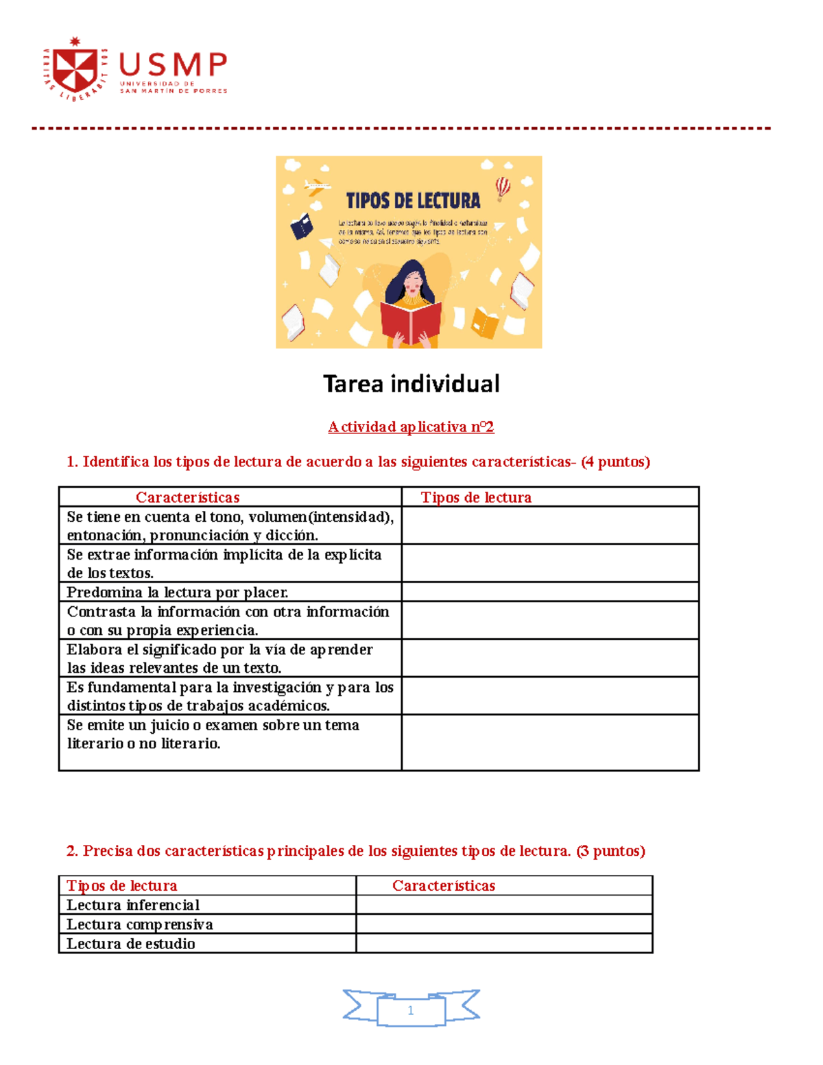 Actividad aplicativa 2 - Tarea individual Actividad aplicativa n ...