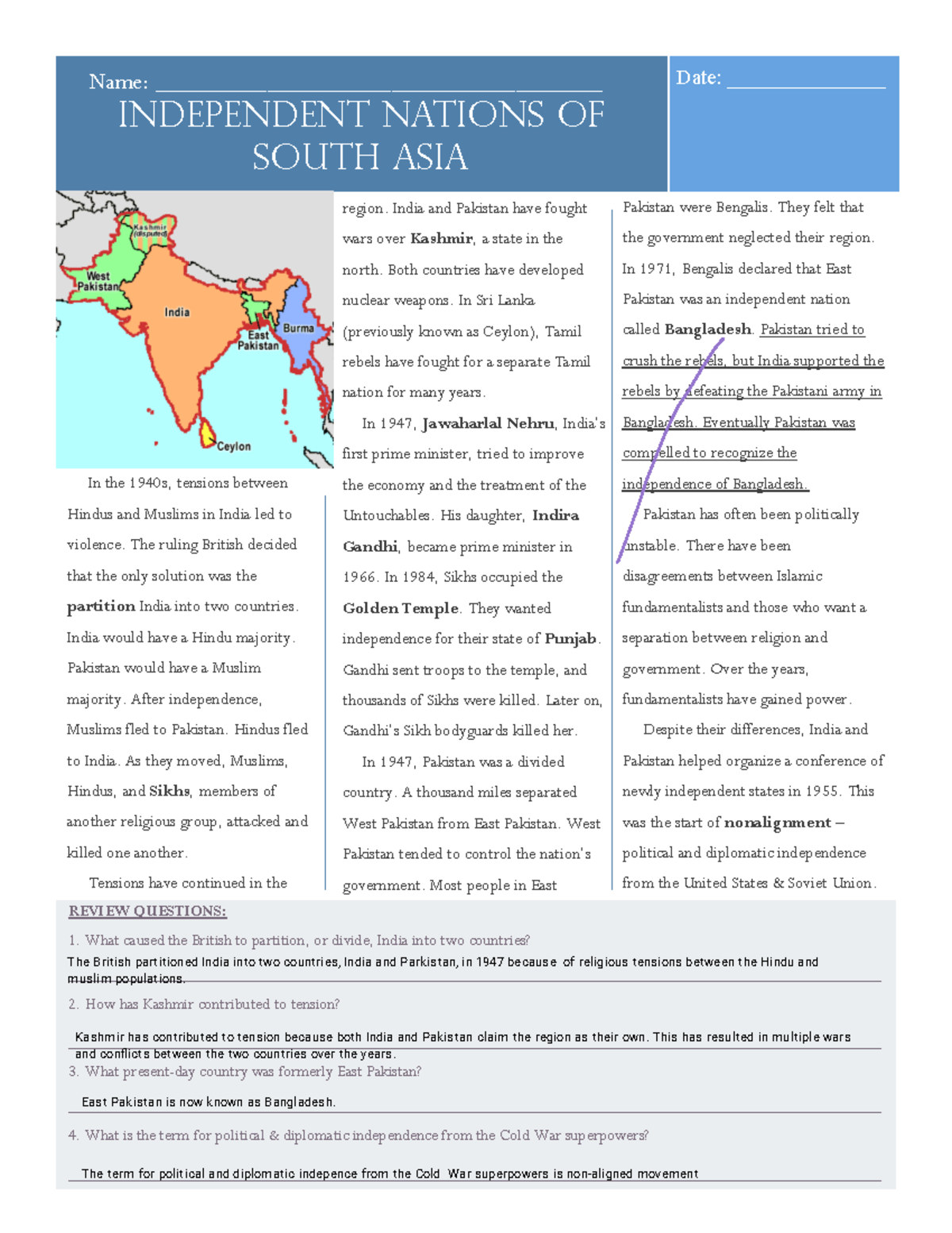 Kami Export - Brianna Avalos - Independent Nationsof South Asia Indias ...
