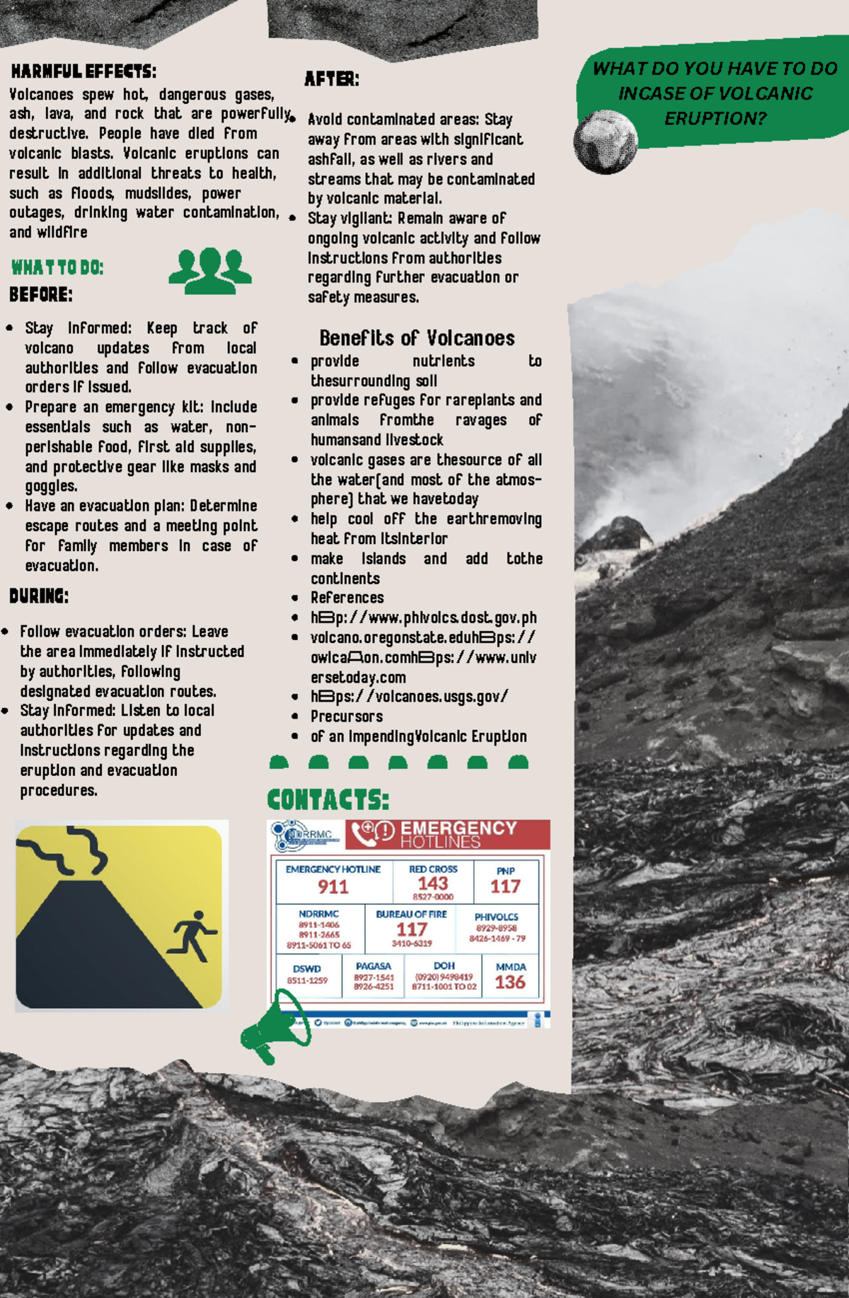 Pamphlet - Summary Nursing - WHAT DO YOU HAVE TO DO INCASE OF VOLCANIC ...