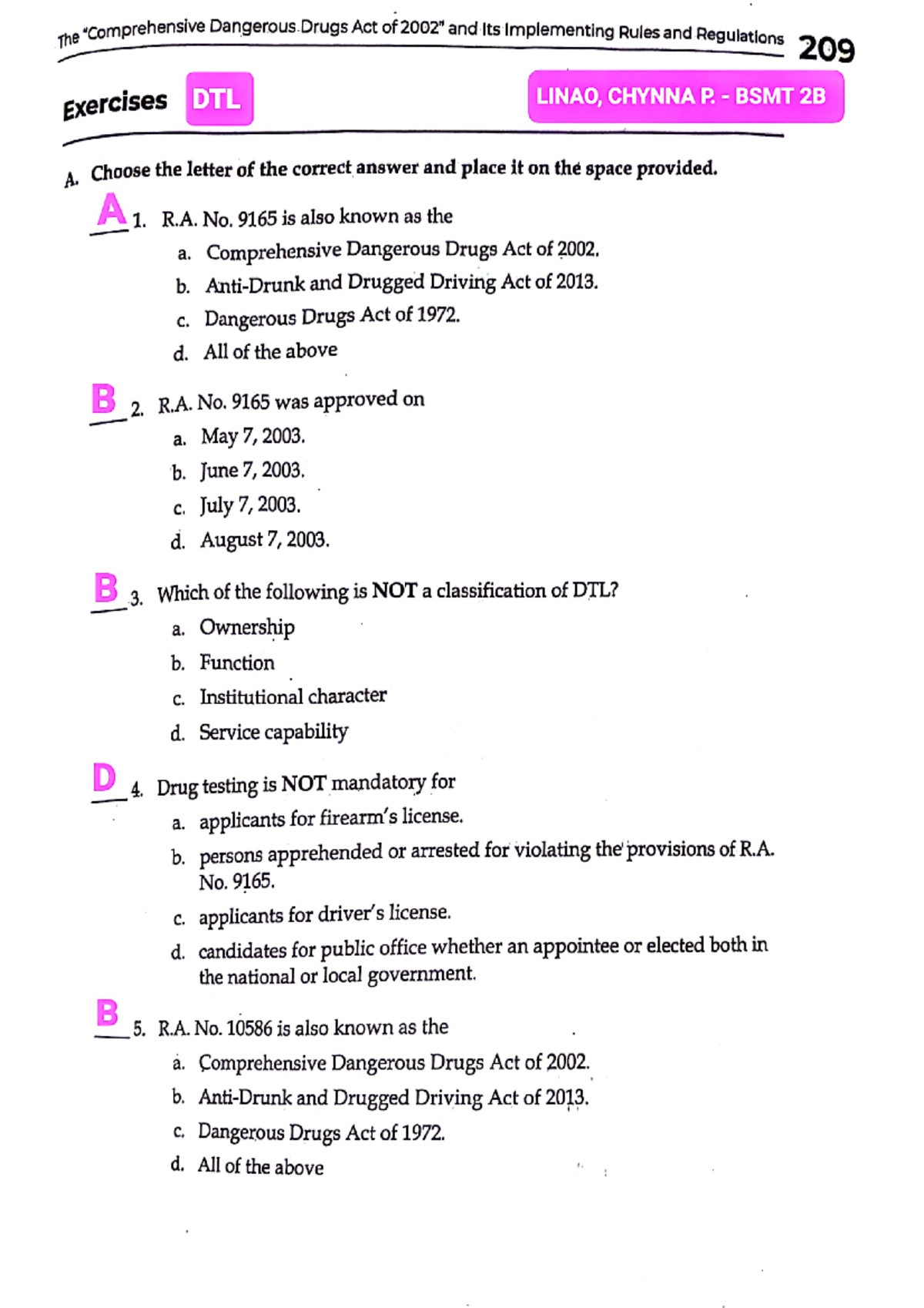 Linao - DTL - medtech - Studocu