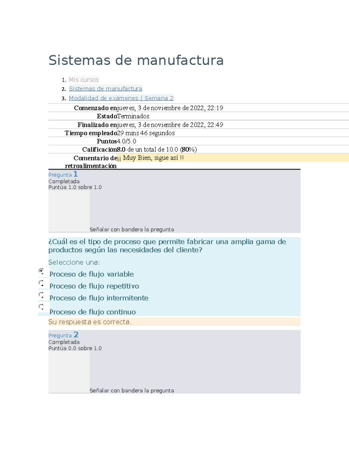 Sistemas de manufactura 2 sema - Sistemas de manufactura Mis cursos Sistemas de manufactura ...