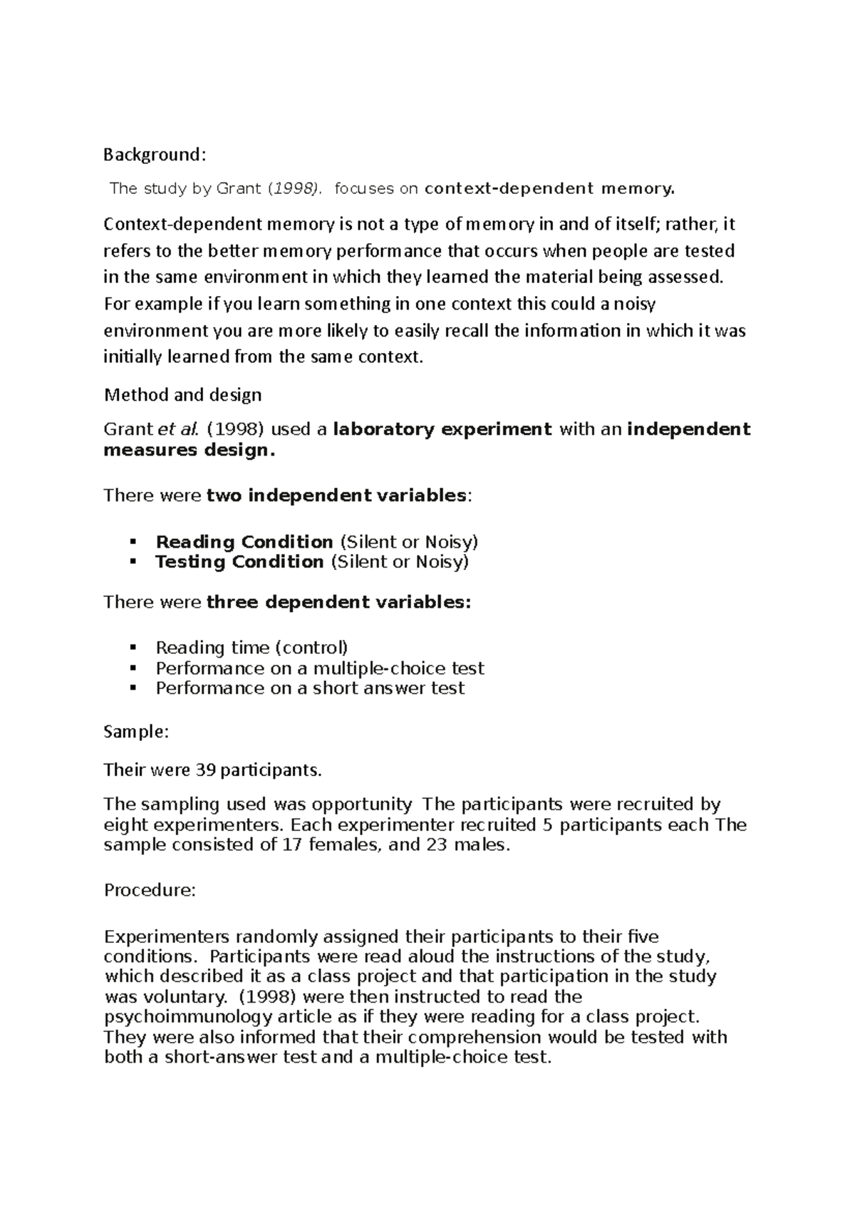 Document 5 - very quick and easy on going material that can help you ...