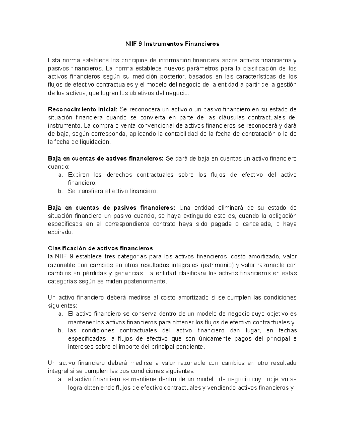 NIIF 9 Instrumentos Financieros - NIIF 9 Instrumentos Financieros Esta ...