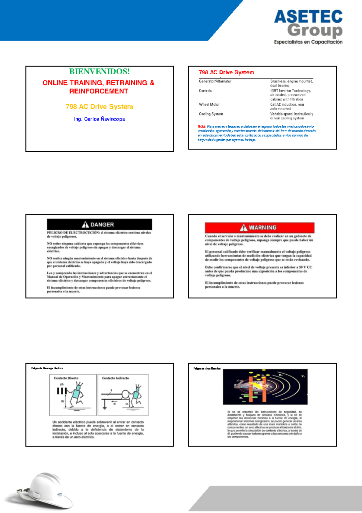 798 AC - 03 - efe - BIENVENIDOS! ONLINE TRAINING, RETRAINING ...