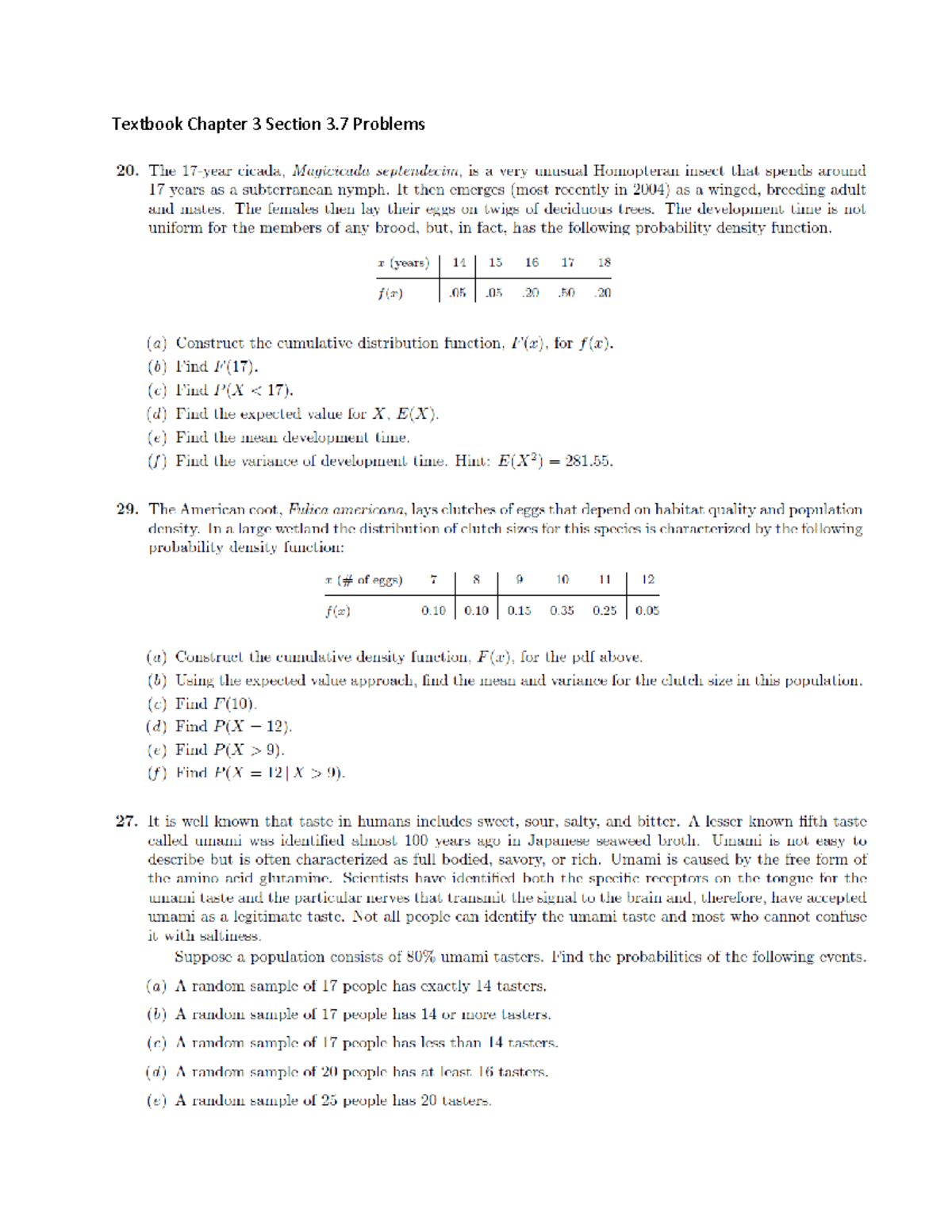 Bookproblems-hw04 - STAT:3510 - Textbook Chapter 3 Section 3 Problems ...