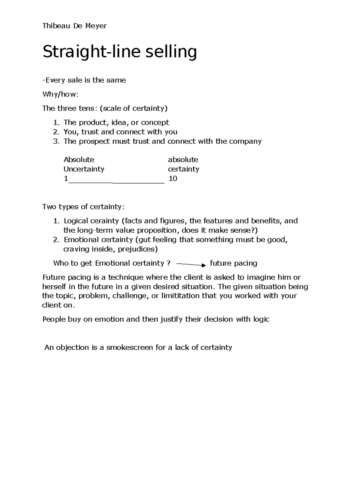 Straight line selling - wolf of wallstreet model uitgelegd door jordan ...