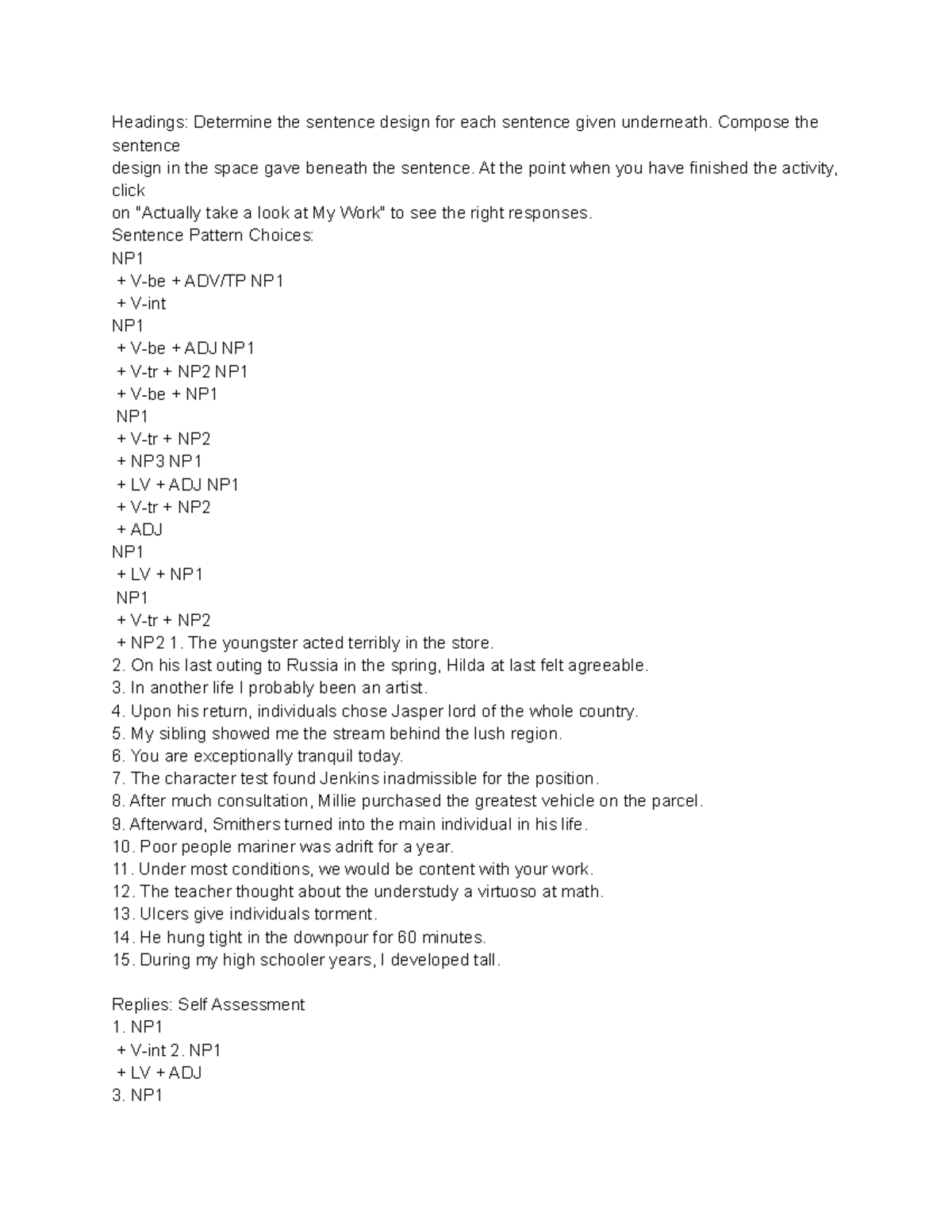 Advanced communication chpt 10 notes - Headings: Determine the sentence ...