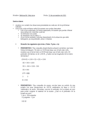 Prueba corta 4.2 math - Módulo 4 4 Prueba corta 2:Matemáticas ...