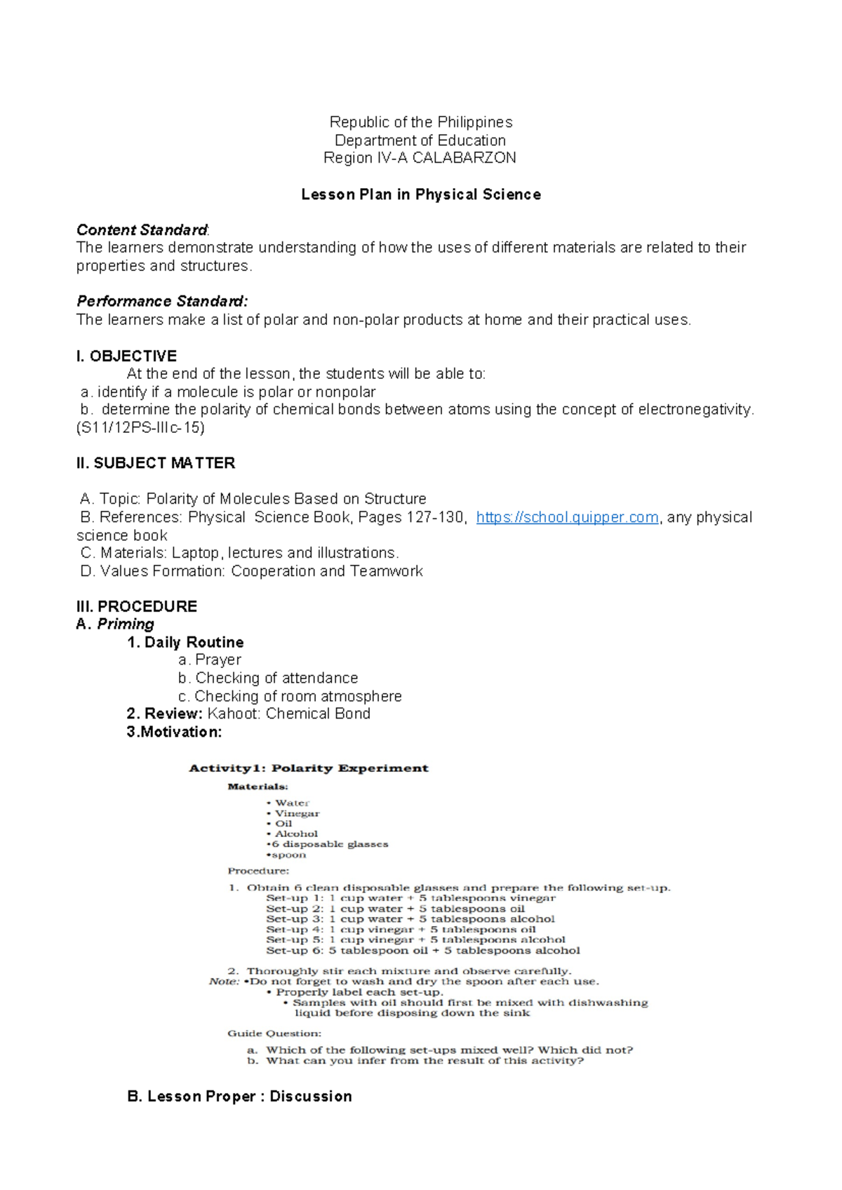 SHS Physical- Science - SHS MATERIALS - Republic of the Philippines ...