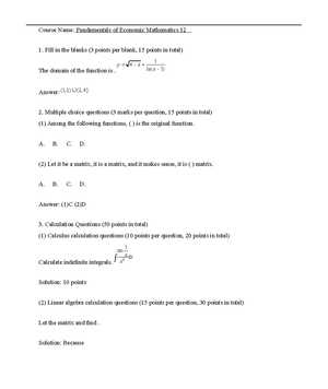 Chapter 6- Quadratic Functions - 1. The general form of the univariate ...