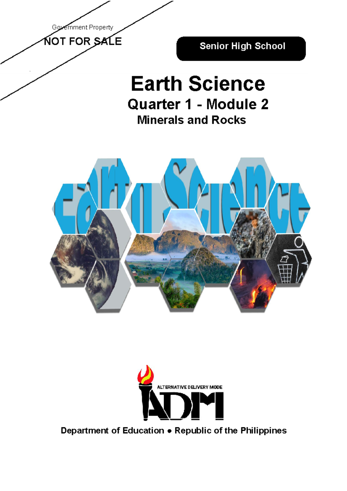 Earth Science 12 Q1 Mod2 Minerals and Rocks ver3 - Government Property ...