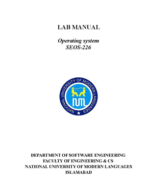 First Screen Analysis - NUML UNIVERSITY OF MODER LANGUAGES ISLAMABAD ...