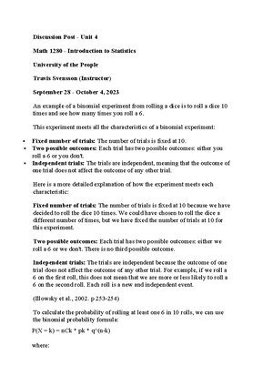 Learning Journal Unit 3 - Learning Journal - Unit 2 Math 1280 ...