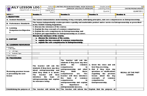 PPG Week b - Political Ideologies - Grades 1 to 12 DAILY LESSON PLAN ...