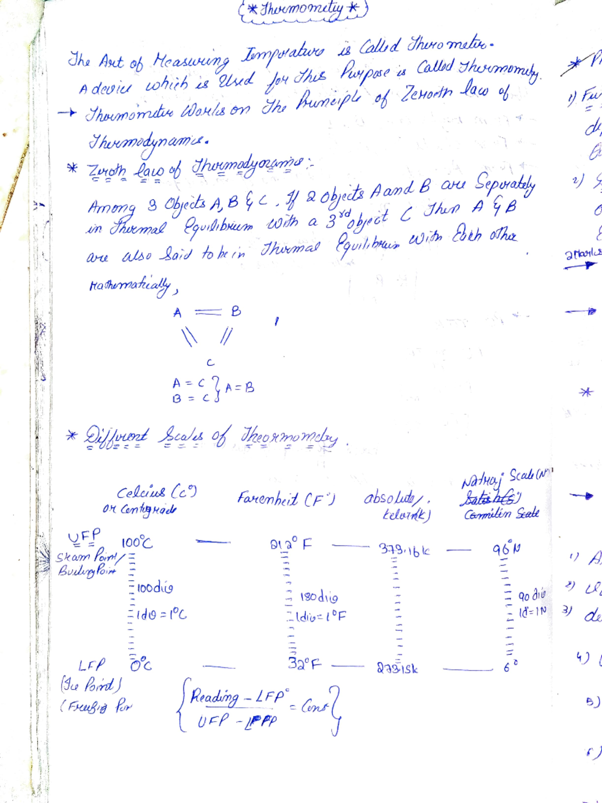 Calorimetry (Complete Notes with Example and Imp Formulas) - (* Calsd A ...