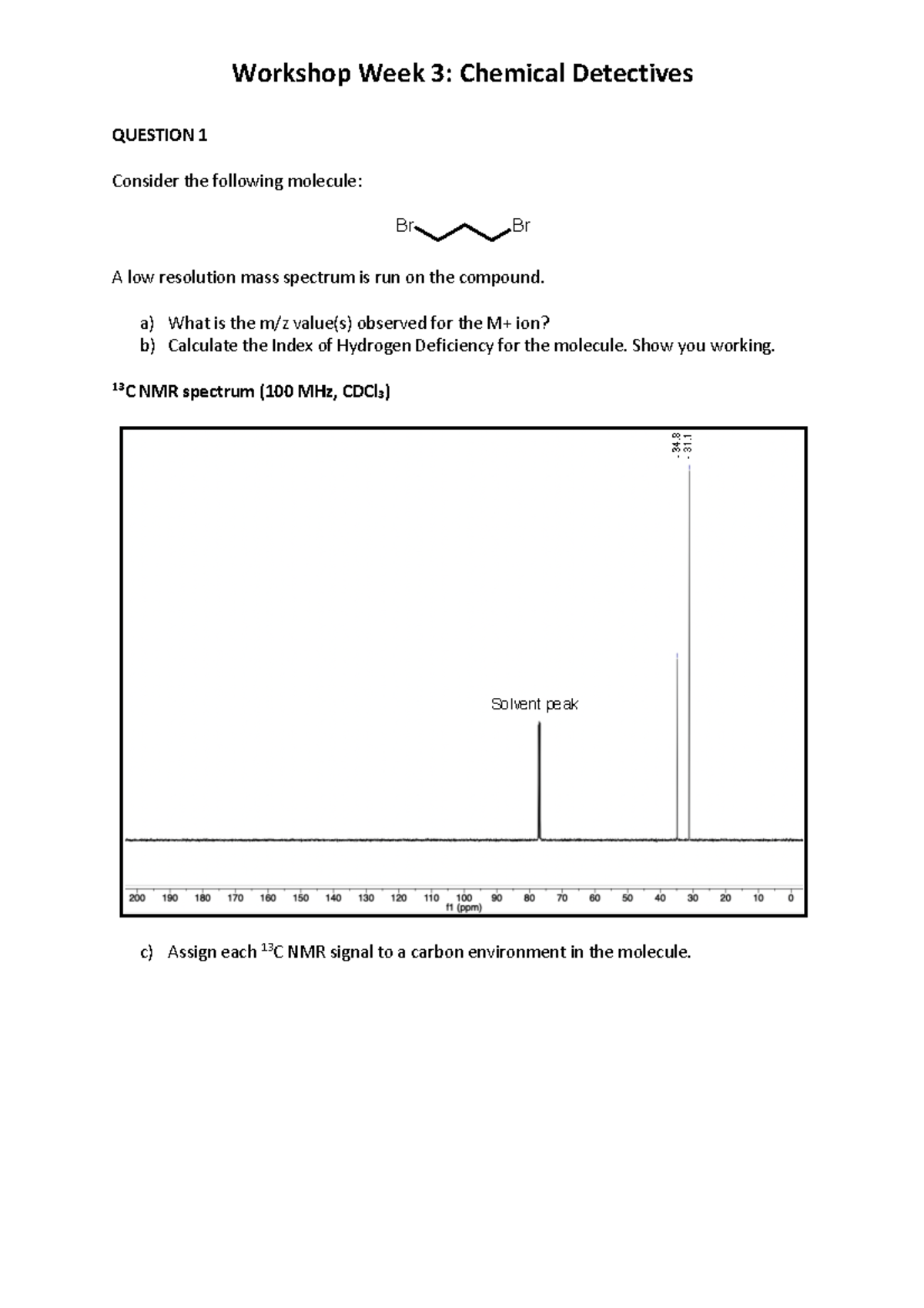 CHM1022 52-2021-W3-worksheet v1 - Workshop Week 3: Chemical Detectives ...