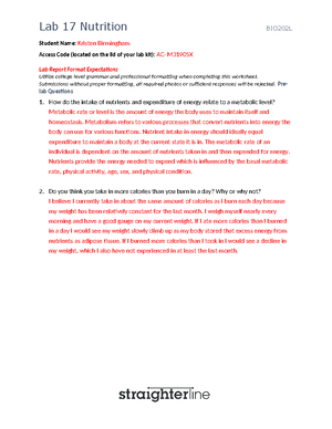 BIO250 Lab 1- Intro Lab - Lab 1-Microbiology, Straighterline - Student ...