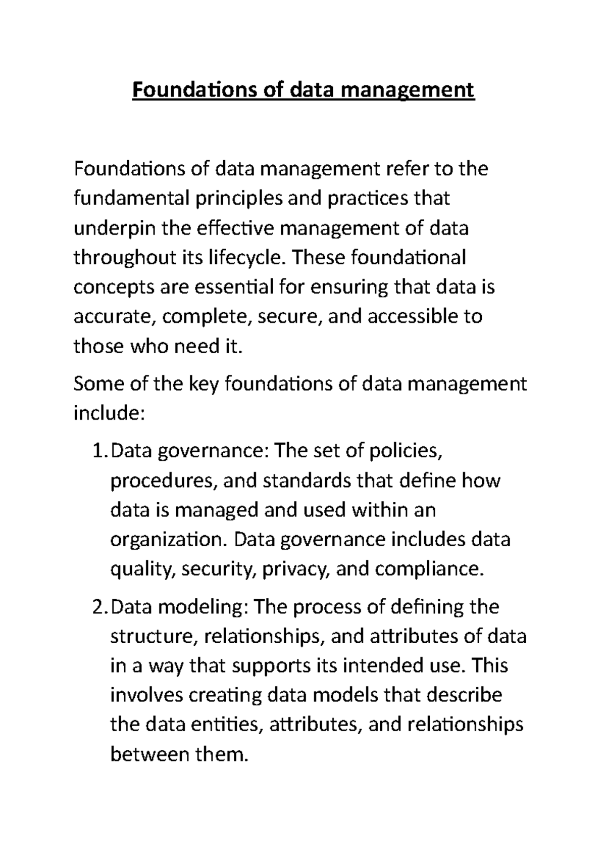 Foundations of data management - Foundations of data management ...