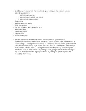 Week 7 Reading Response - Which article resonated most with you and why ...