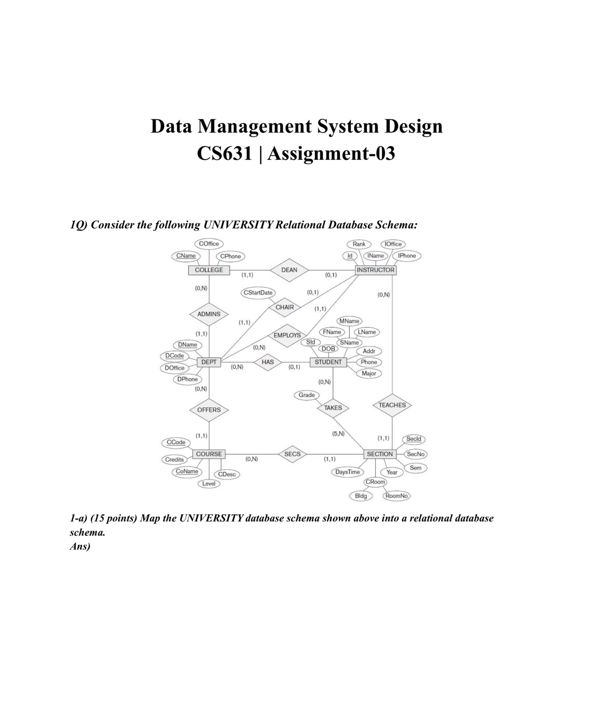Dmsd 3 - Hii - CS 632 - Studocu