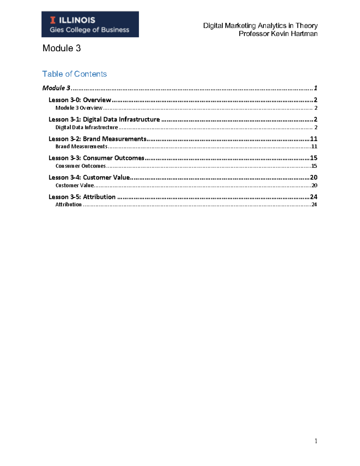 Course 2 module 3 - Lesson Script - Digital Marketing Analytics in ...