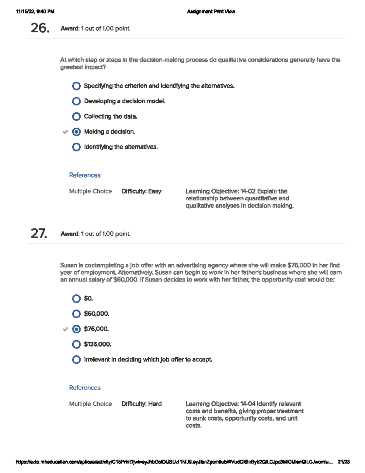Final Exam Practice 2 21 - QST AC 222 - Studocu