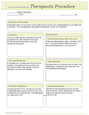 Anaphylaxis basic concept - ACTIVE LEARNING TEMPLATES Basic Concept ...