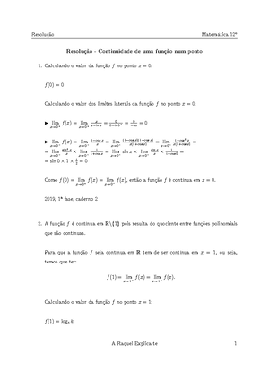 Matematica Ficha 13 - Número de Neper Matemática 12o Exercícios de ...
