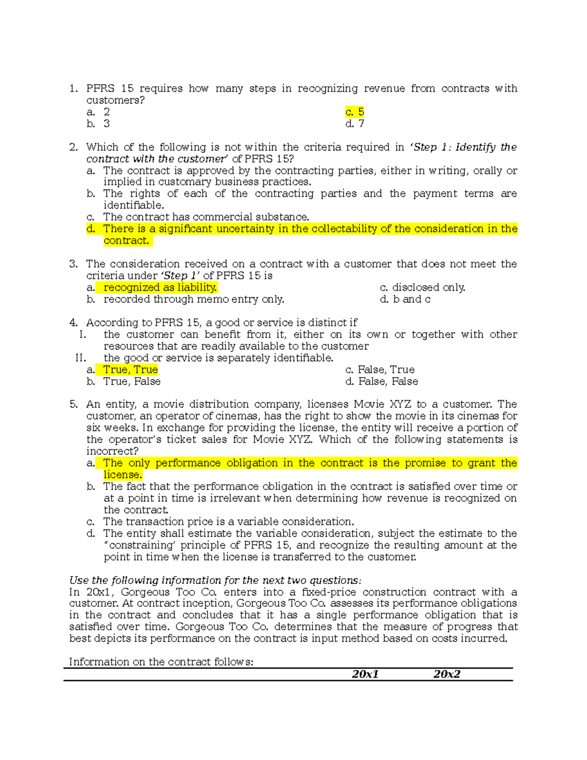 Inbound 6450486517299623408 - PFRS 15 requires how many steps in ...