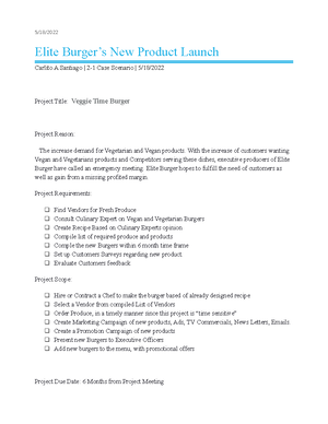 IT 409 Module Three Activity - Carlito A. Santiago 1/26/ IT-409-X3546 ...
