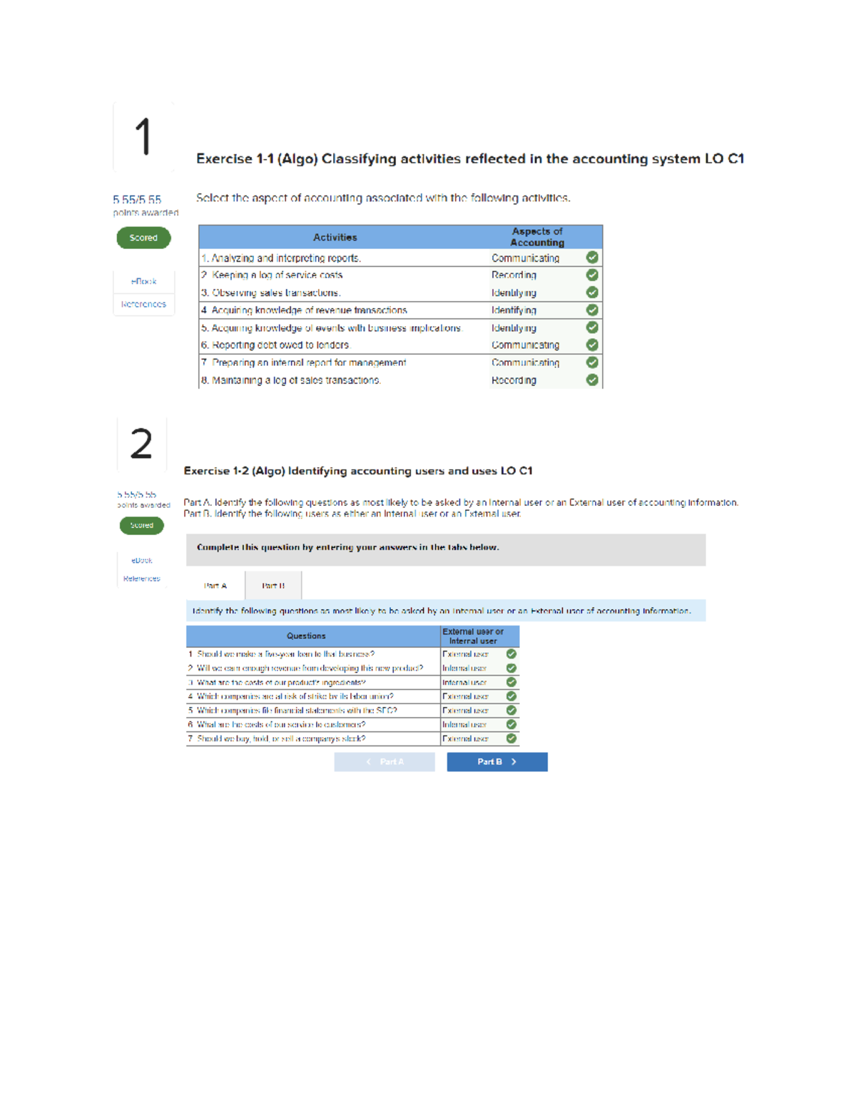 W02 Quiz Access- Chapters 1 and 12 - ACCTG201 - Studocu