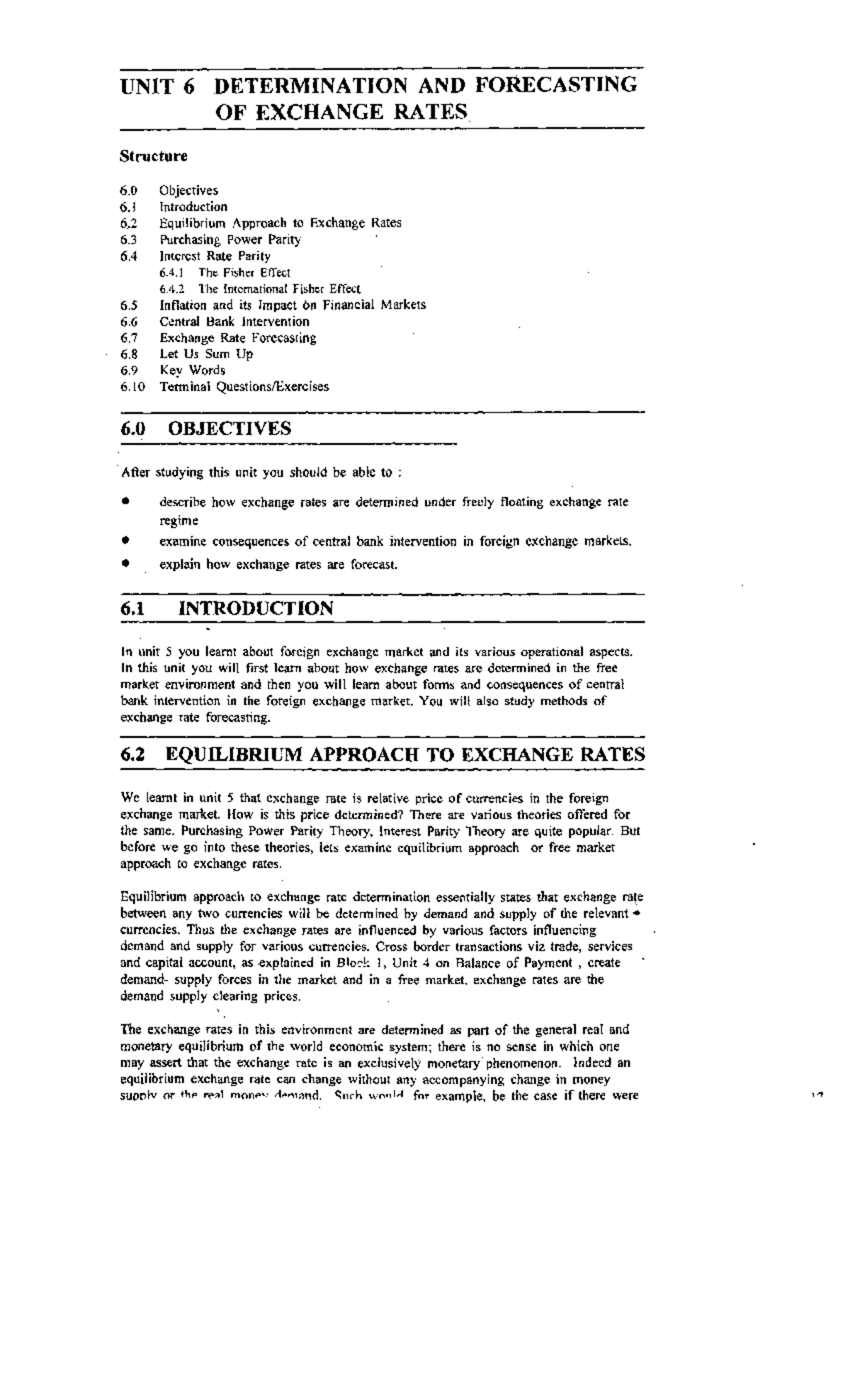 Unit-6 - International Business Finance - Unit 6 - UNIT 6 DETERMINATION ...