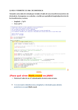 Excepciones en JAVA - Java - EXCEPCIONES Java. 1.- Manejo de ...