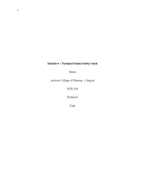 IHI QI 103 Module - IHI QI 103 Module Arizona College of Nursing ...