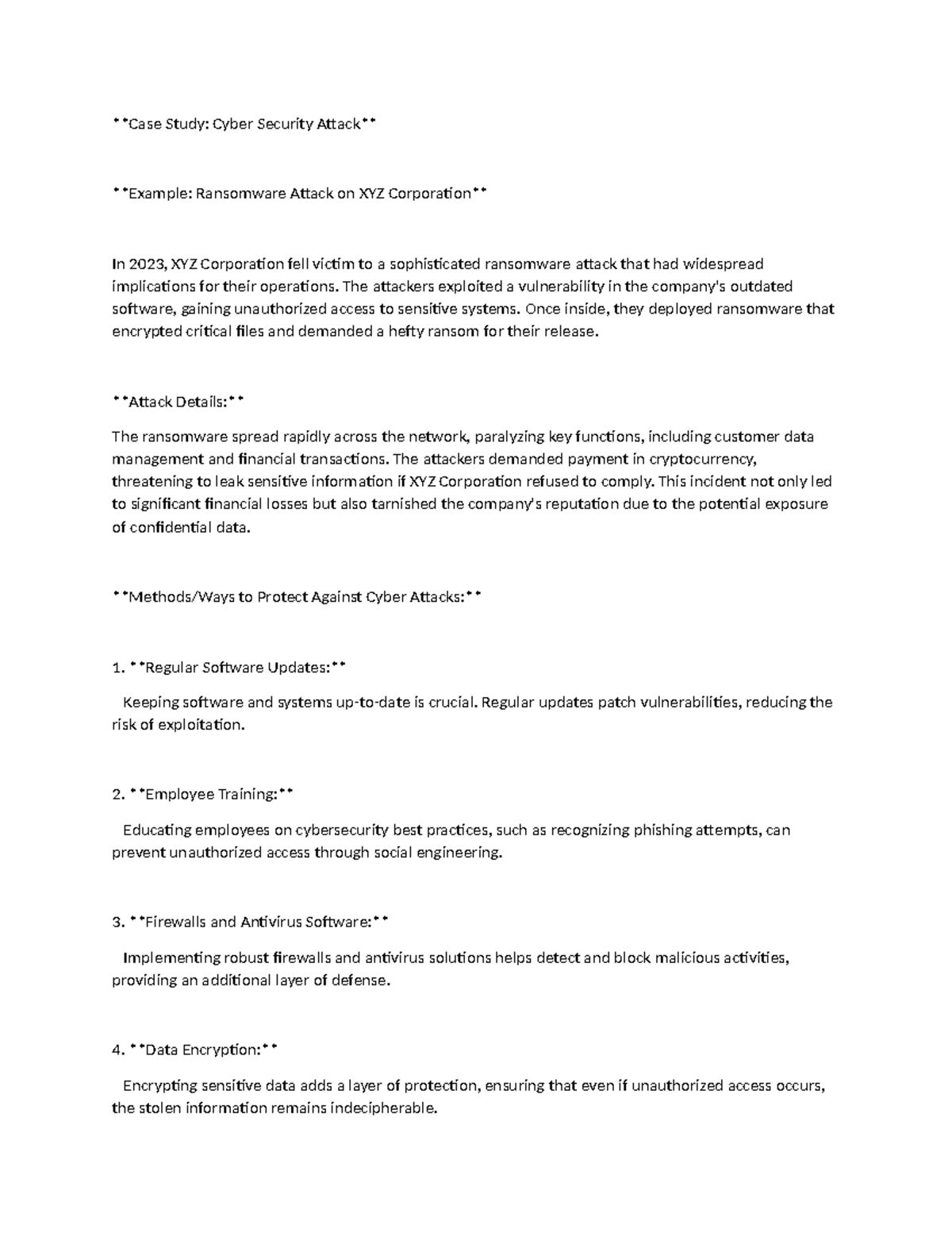 A33tae1isc - Case Study: Cyber Security Attack Example: Ransomware ...