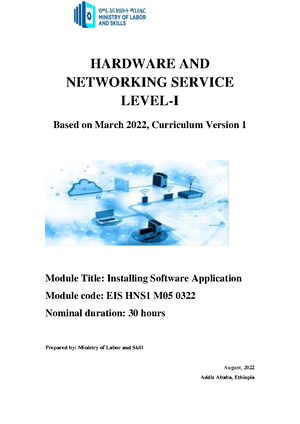 HNS COC Level 4 practice exam full package new - youtube/c/abrenendeg ...