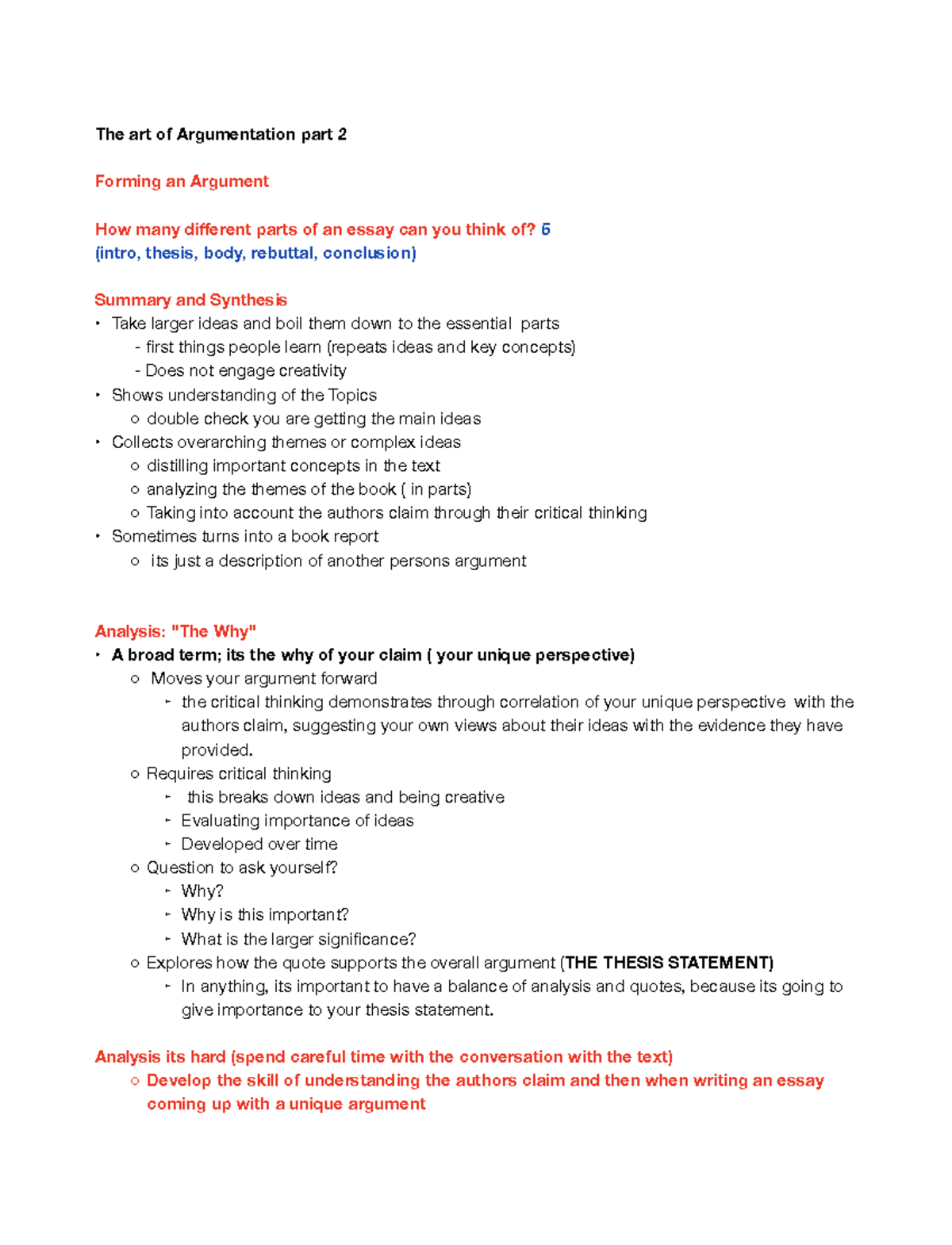 Week 4 Lecture - Professor Maureen This note is a continuation of the ...