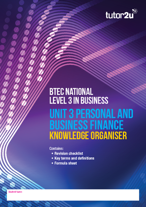 P1 - unit 1 btec business level 3 P1 - P1 checklist; Explain the ...