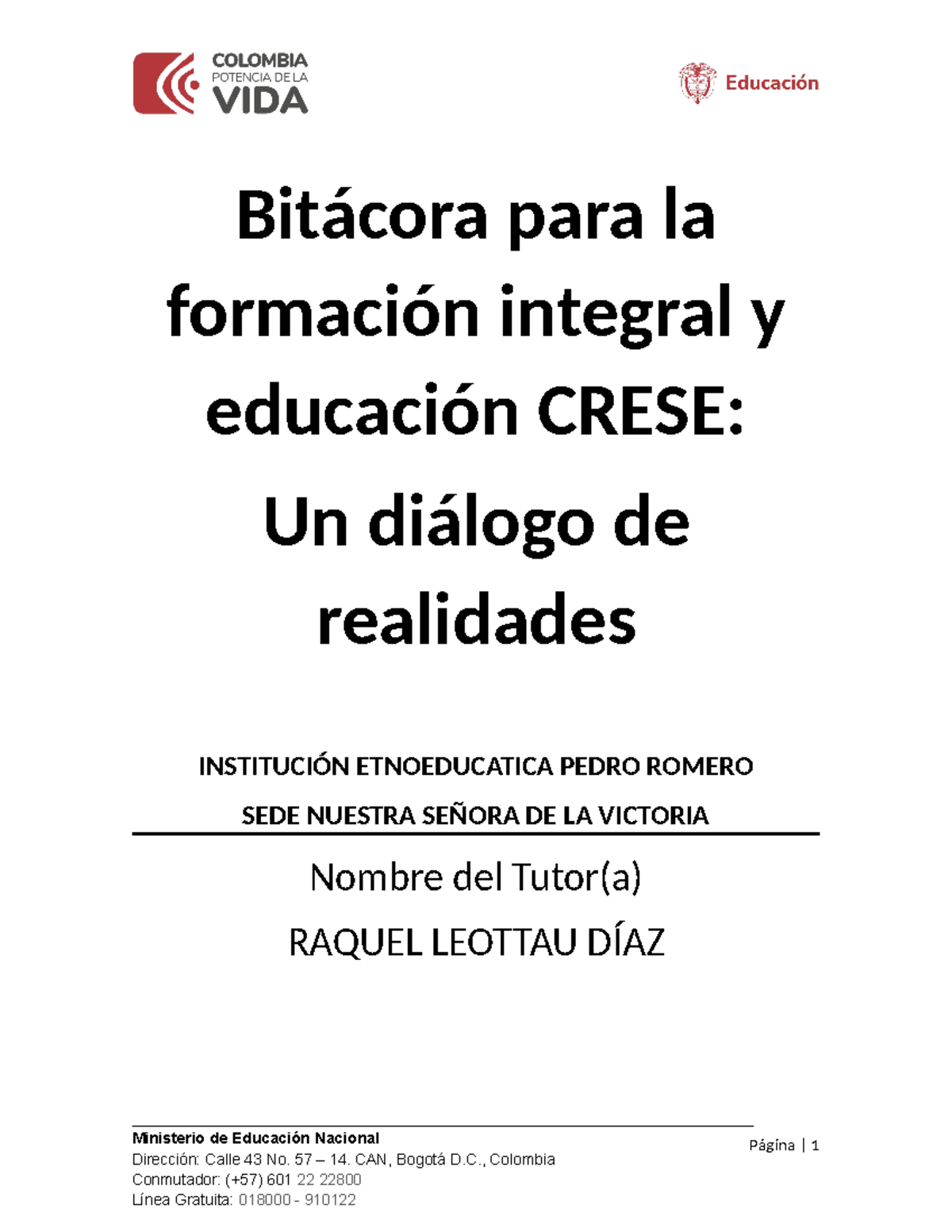 Bitacora M1ok - NINGUNA ...