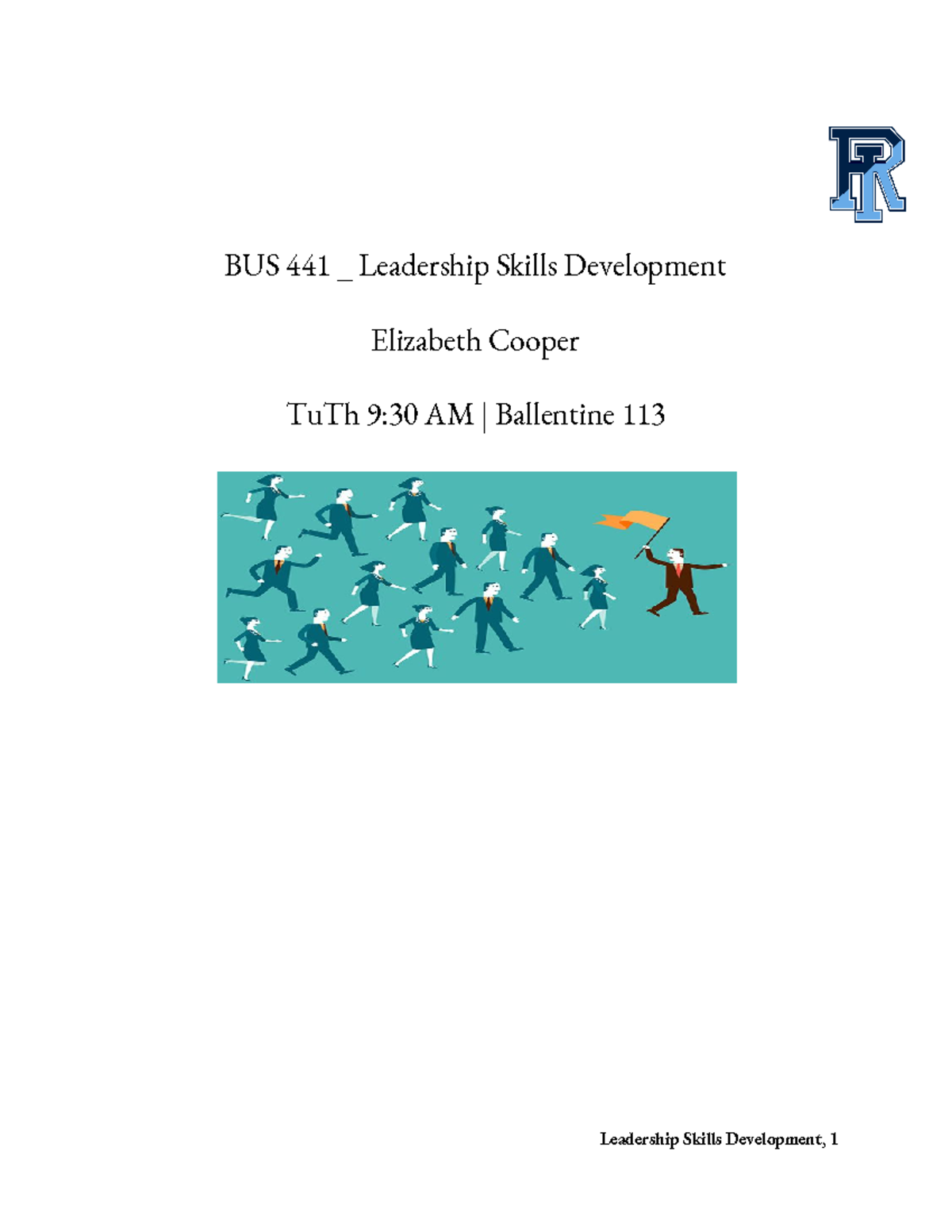 Leadership Skills Notebook BUS 441 - BUS 441 _ Leadership Skills ...